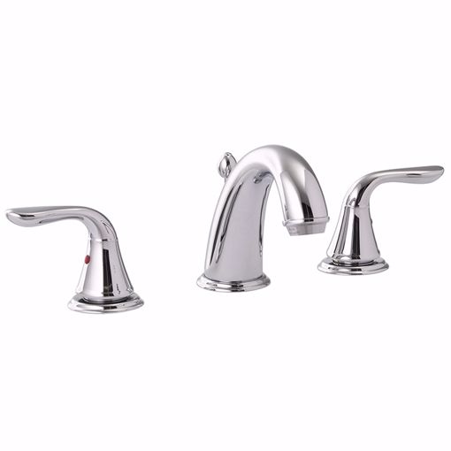 TRANSITIONAL WIDE SPREAD BATH FAUCET CHROME