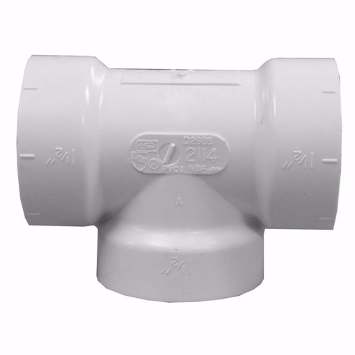 1-1/2" PVC Cleanout Test Tee