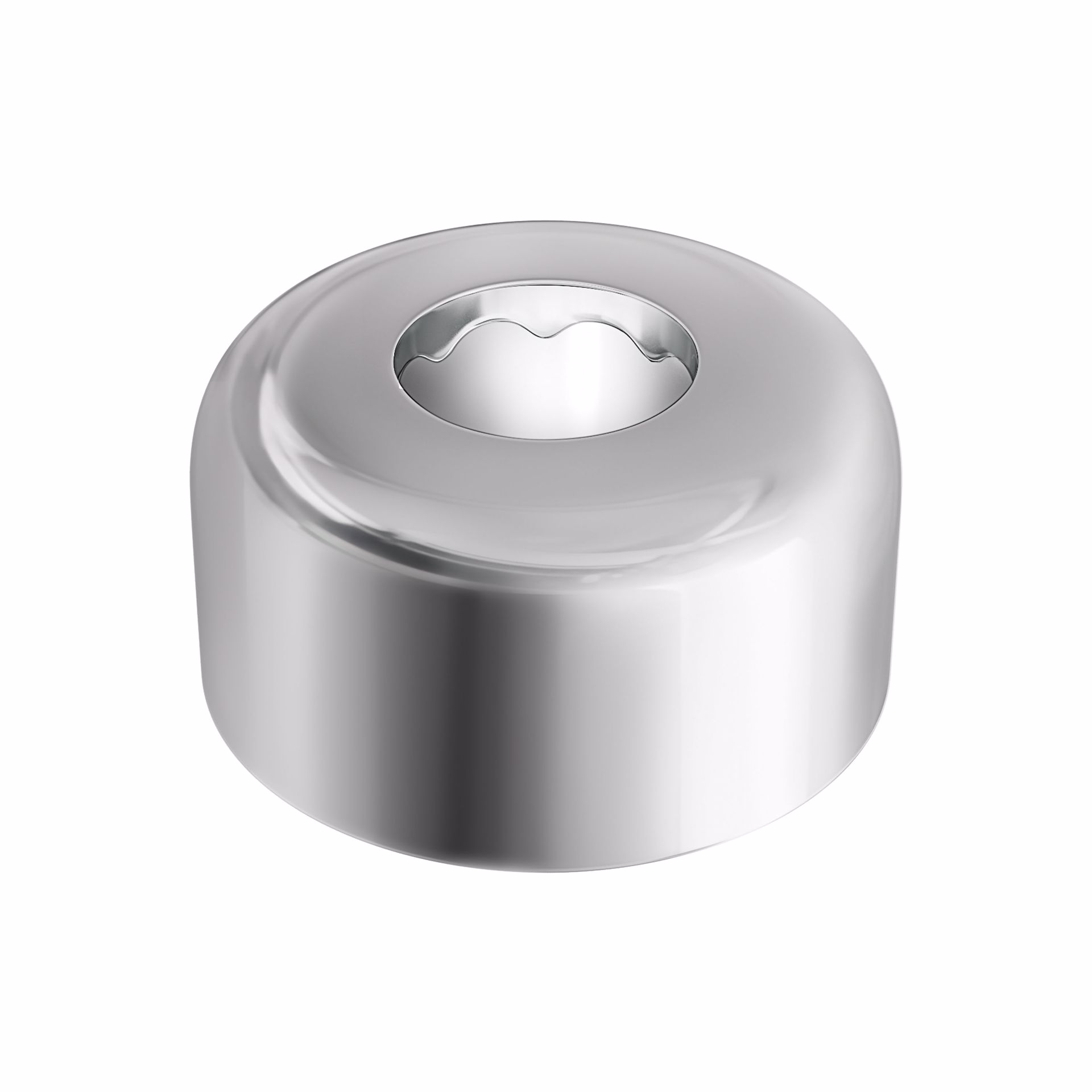 1-1/4" CTS Chrome Plated Steel Box Escutcheon, Bag of 5
